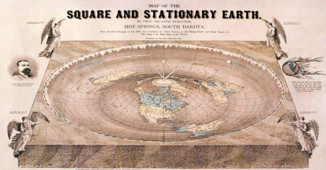 Tấm bản đồ cổ về "trái đất phẳng" - KhoaHoc.tv