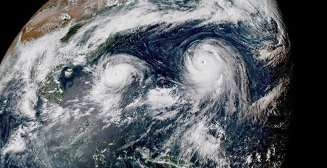 Hiện tượng xảy ra trong cuộc đụng độ của hai cơn bão - KhoaHoc.tv