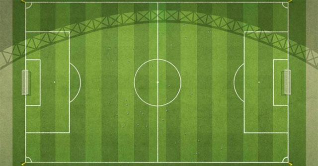 Vì sao cỏ của sân bóng đá luôn có 2 màu? - KhoaHoc.tv