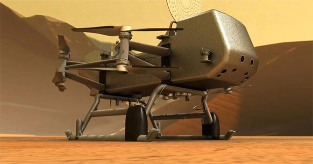 NASA tiết lộ robot “Chuồn Chuồn” chuẩn bị đi săn sinh vật ngoài Trái ...