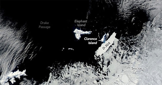 Núi băng trôi 72km suýt gây thảm họa sinh thái ở Nam Cực - KhoaHoc.tv