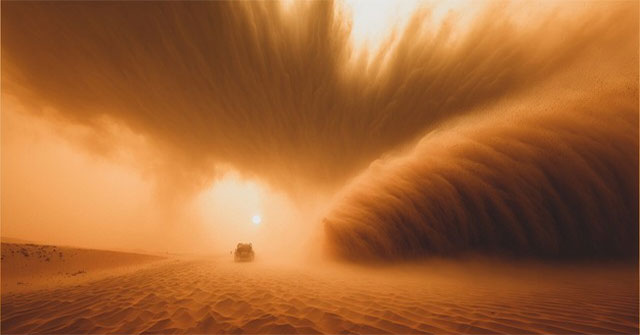 "Quái vật ăn cát" của Trung Quốc nuốt chửng 40 mẫu sa mạc một ngày ...