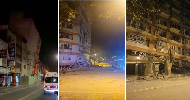 Đài Loan chịu hơn 80 trận động đất trong đêm - KhoaHoc.tv