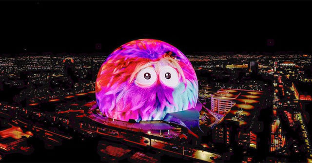 Quả cầu phát sáng khổng lồ Las Vegas Sphere dùng tới 150 GPU NVIDIA RTX ...