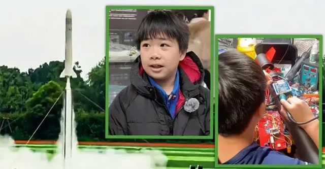 Bé trai Trung Quốc tự viết 600 dòng code để phóng tên lửa - KhoaHoc.tv